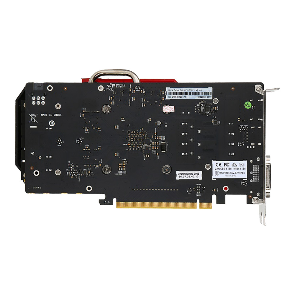 Colorful GTX 1050Ti NB 4G Video Graphics Card Black