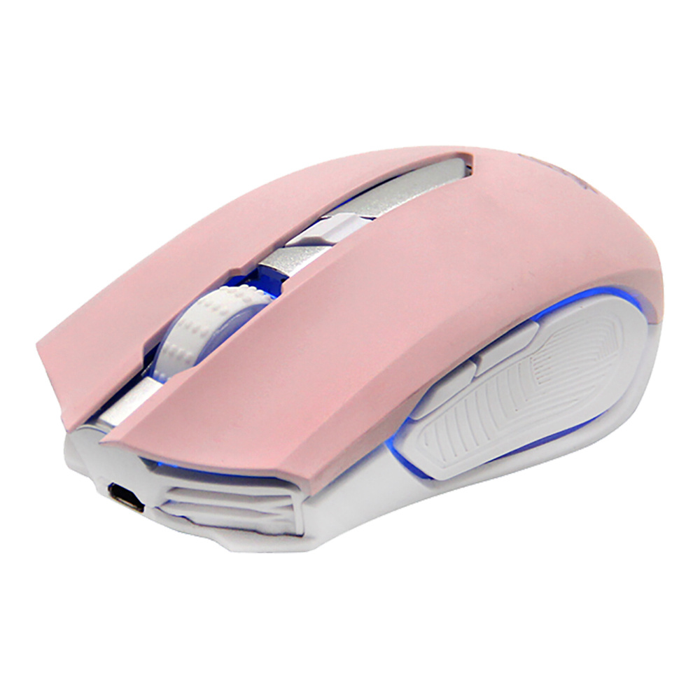 Ajazz AJ302 Pro Dual Mode Gaming Mouse Pink