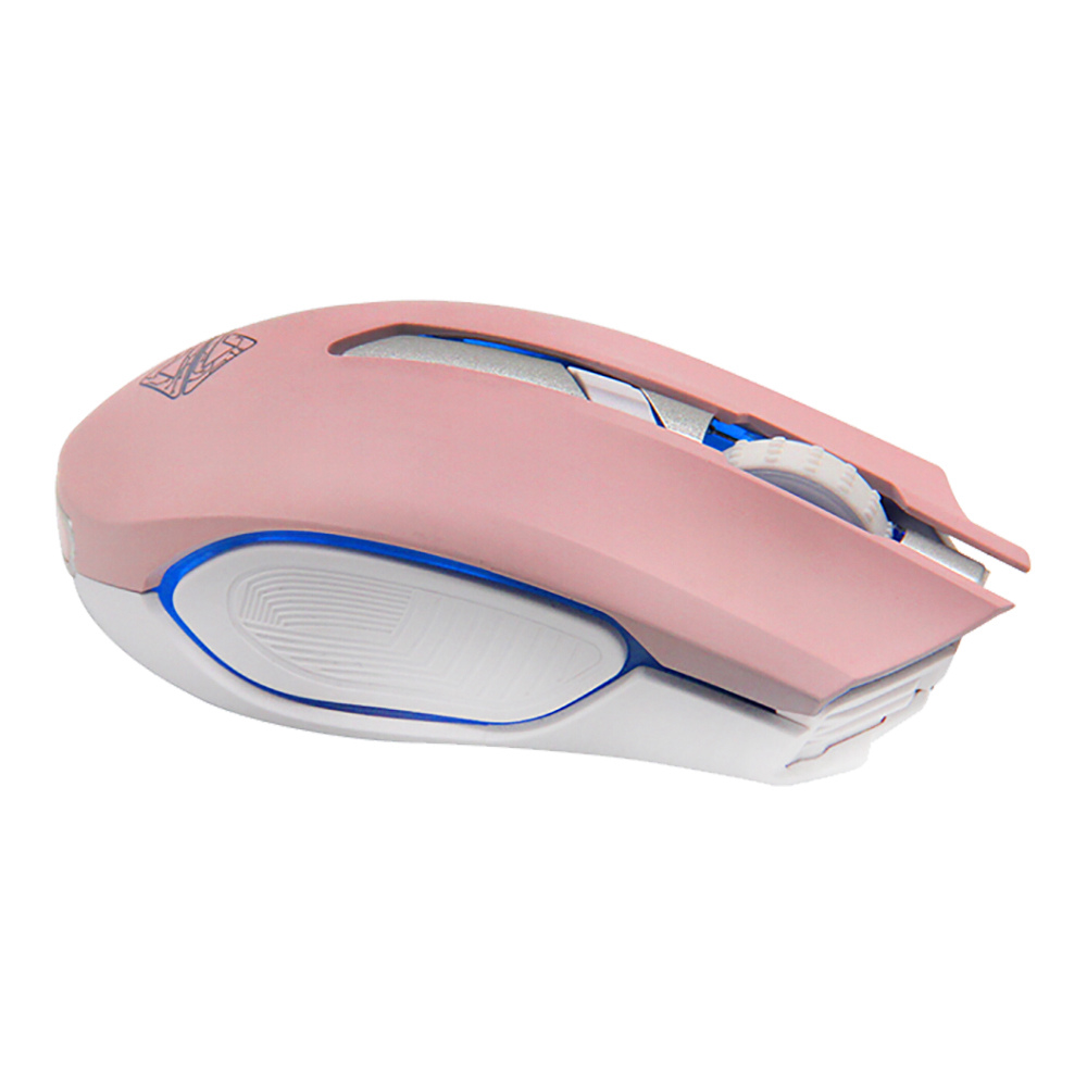 Ajazz AJ302 Pro Dual Mode Gaming Mouse Pink