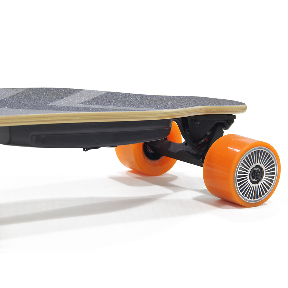 MAXFIND Max A Electric Skateboard Four-wheel Single Drive Gray Orange