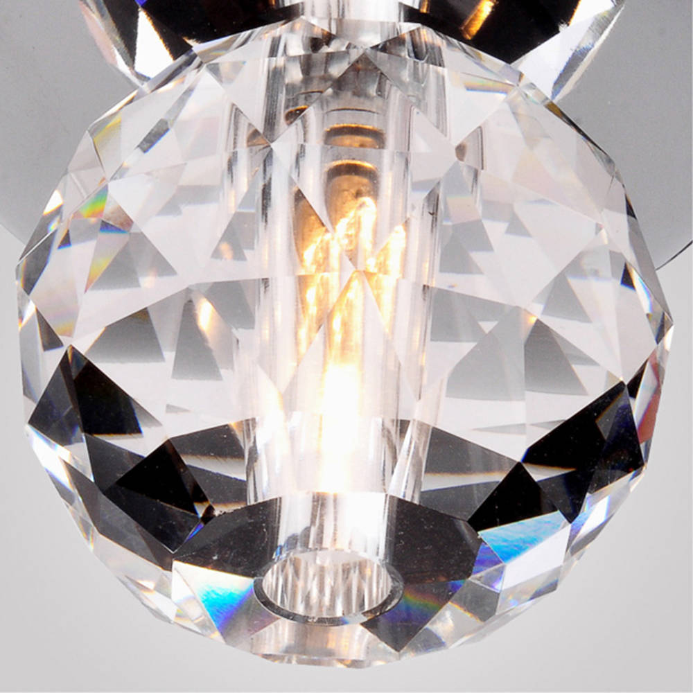 FUMAT Modern K9 Crystal Ball Ceiling Light