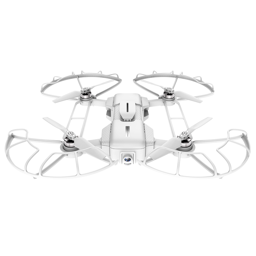 High Great Mark Wifi FPV VIO Drone + Camera BNF White