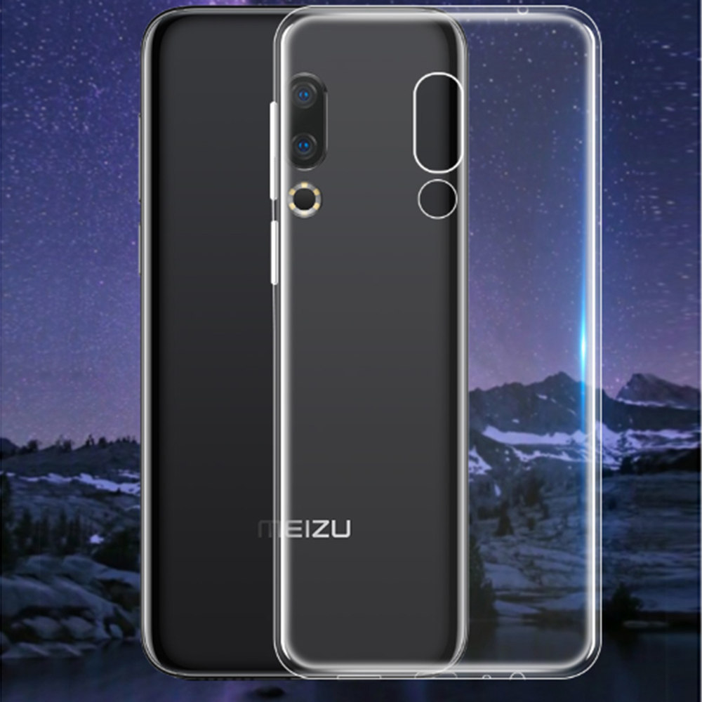 Soft Phone Case for Meizu 16X Transparent