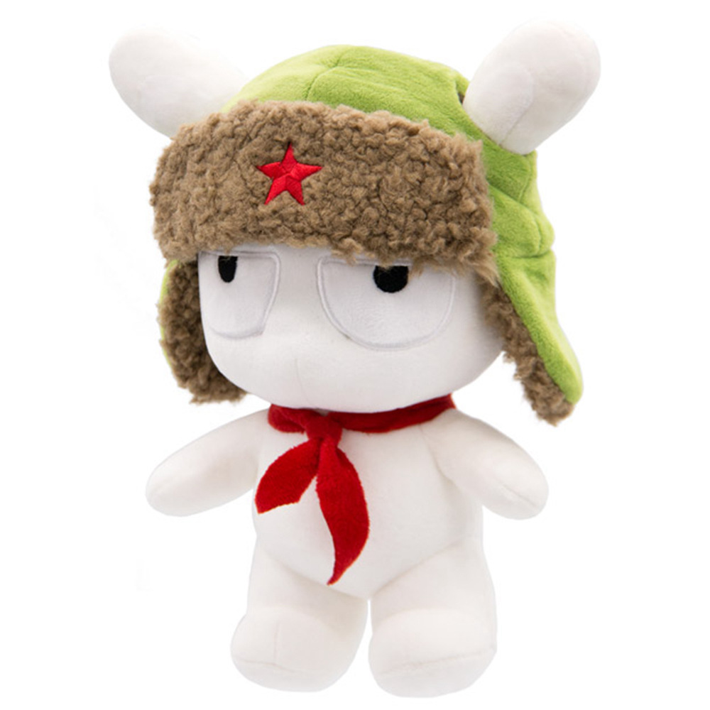 XIAOMI White Stuffed Plush Toy Classic MITU Kids Gift
