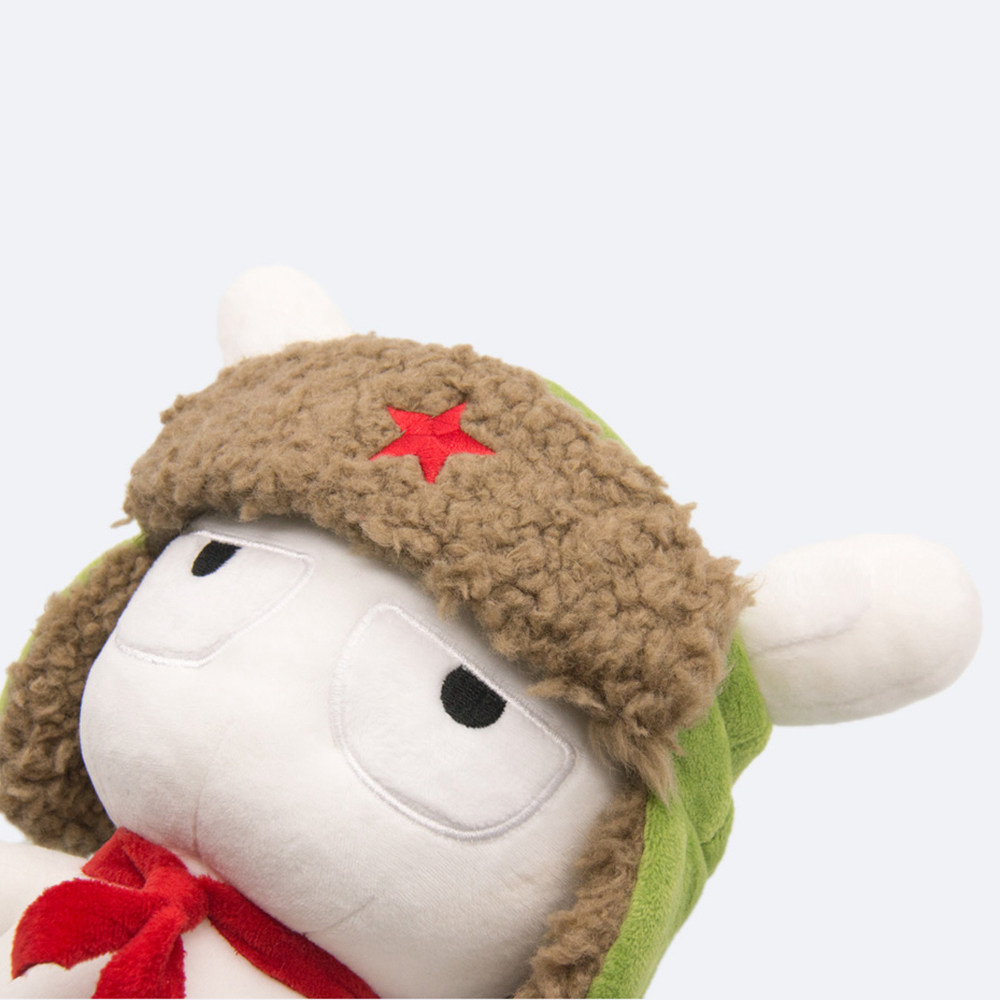 XIAOMI White Stuffed Plush Toy Classic MITU Kids Gift
