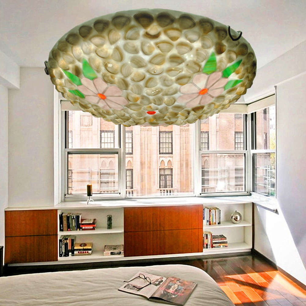 FUMAT Colorful Seashell Ceiling Light Size 30CM