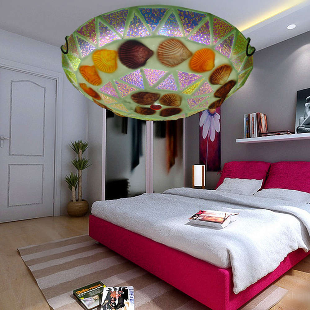 FUMAT Colorful Seashell Ceiling Light Size 40CM Type B