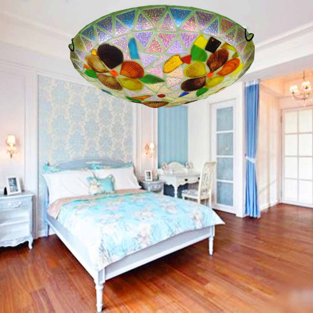 FUMAT Colorful Seashell Ceiling Light Size 40CM Type C