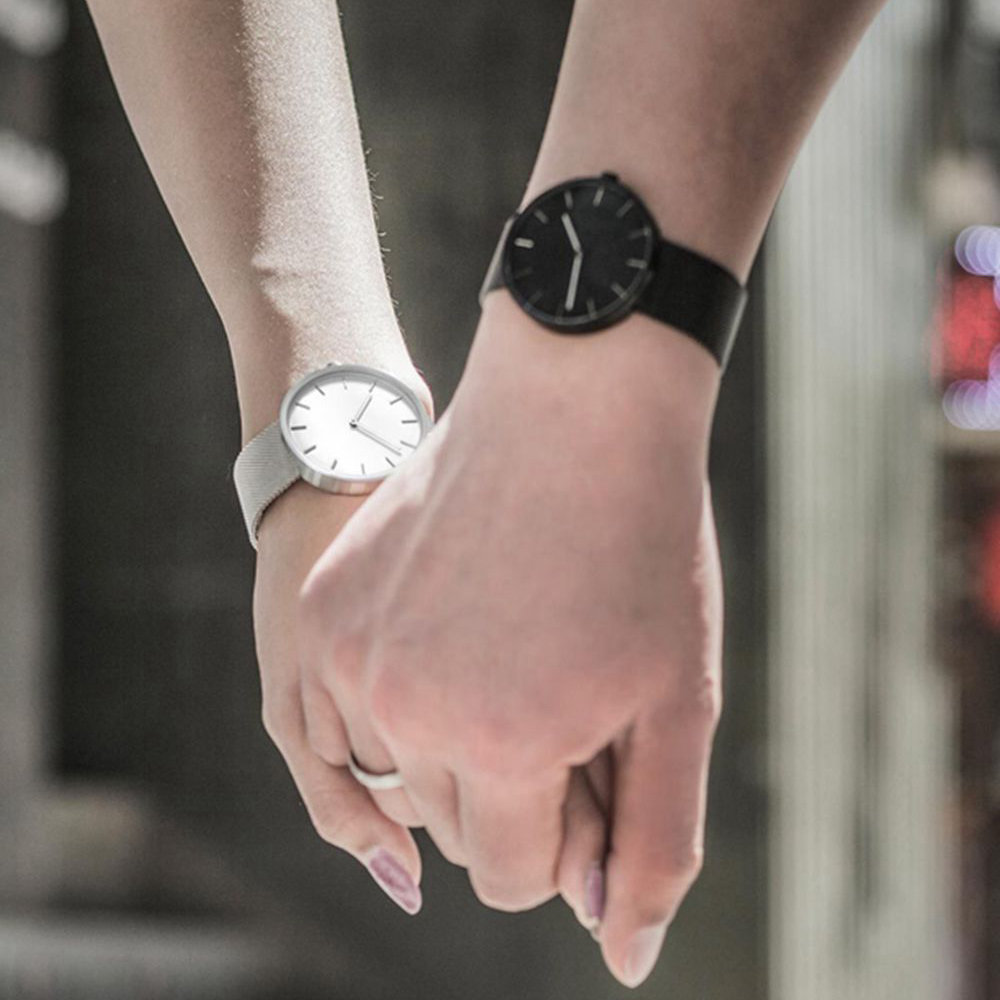 Xiaomi TwentySeventeen Quartz Watch Stainless Steel Strip Black
