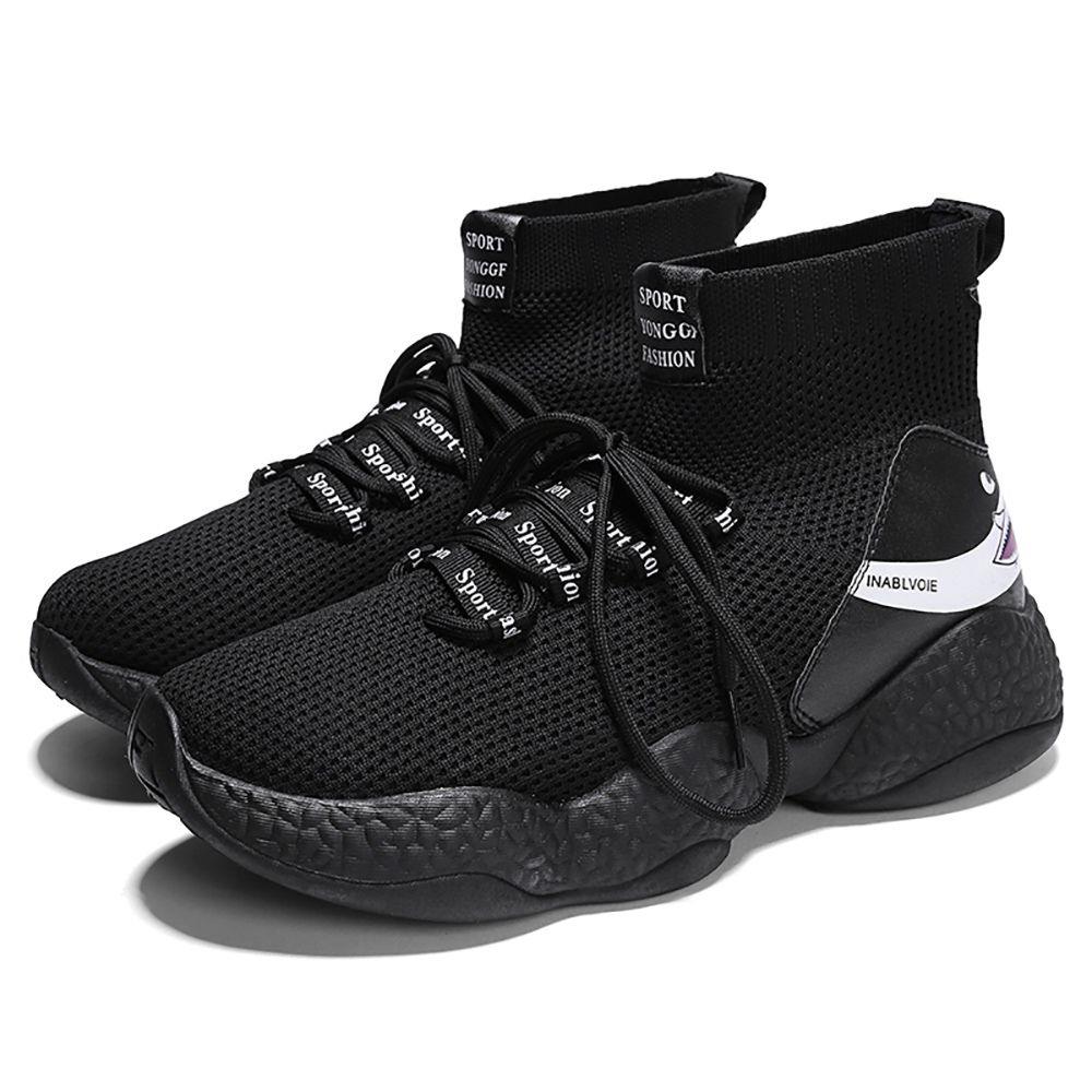 Men's Athletic Shoes Artificial Leather Shoes EU43 Black