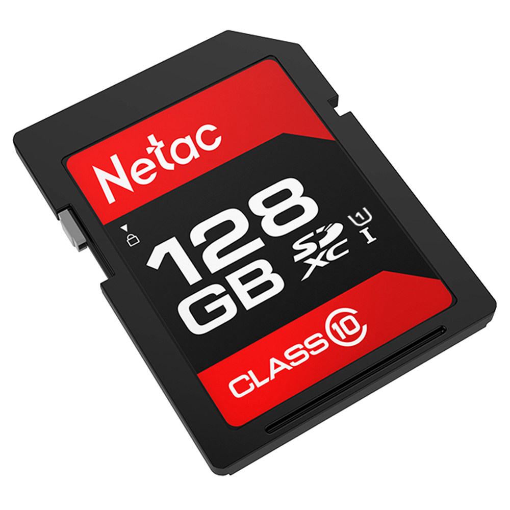 Netac P600 128GB SD Card UHS-I Class 10 SDHC Black