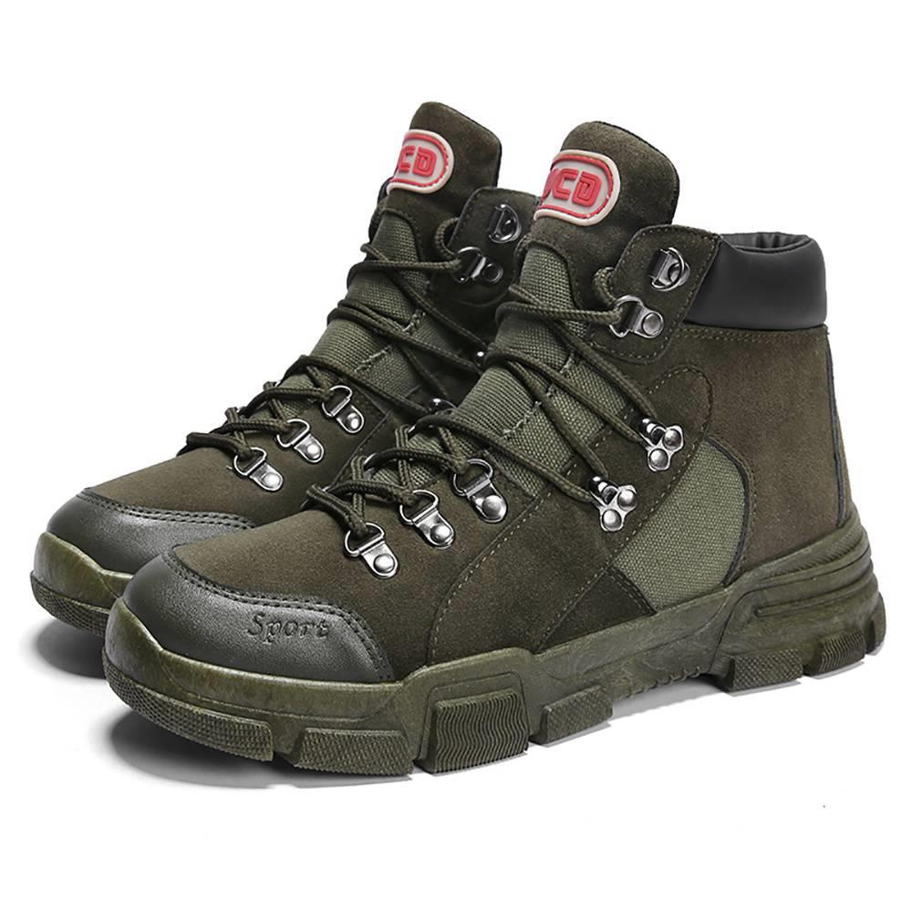 S2801 Men's Old Style Martin Boots EU41 Green