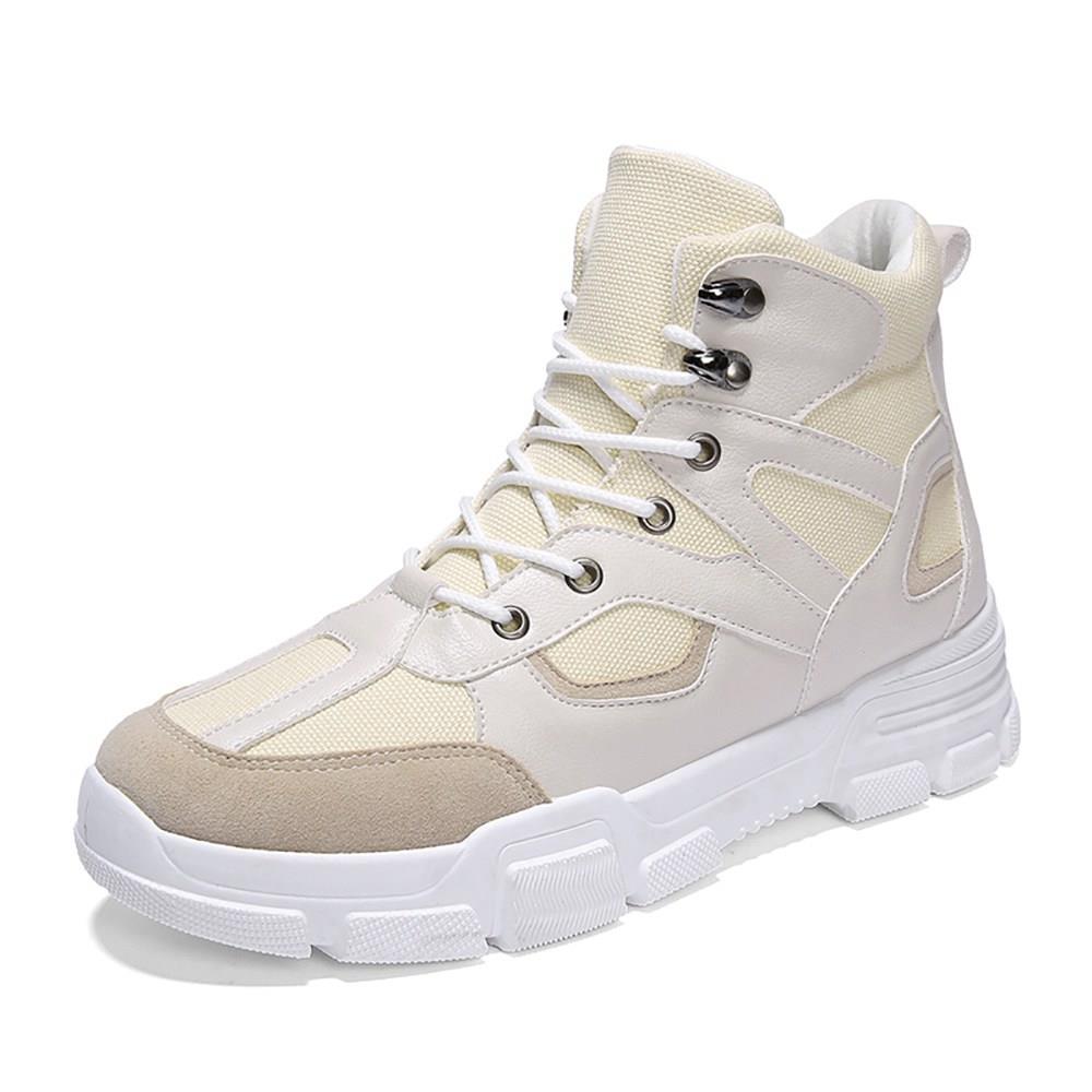 S2804 Men's Old Style Martin Boots EU43 Beige