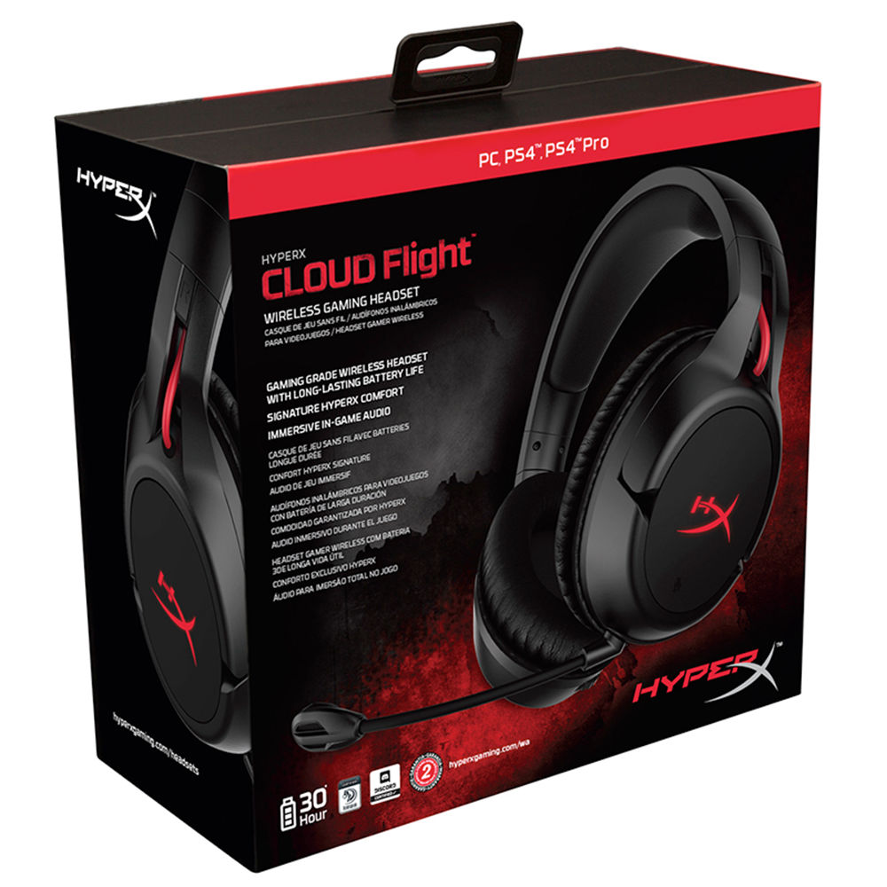 Kingston HyperX Cloud Flight Wireless Gaming Headset Black