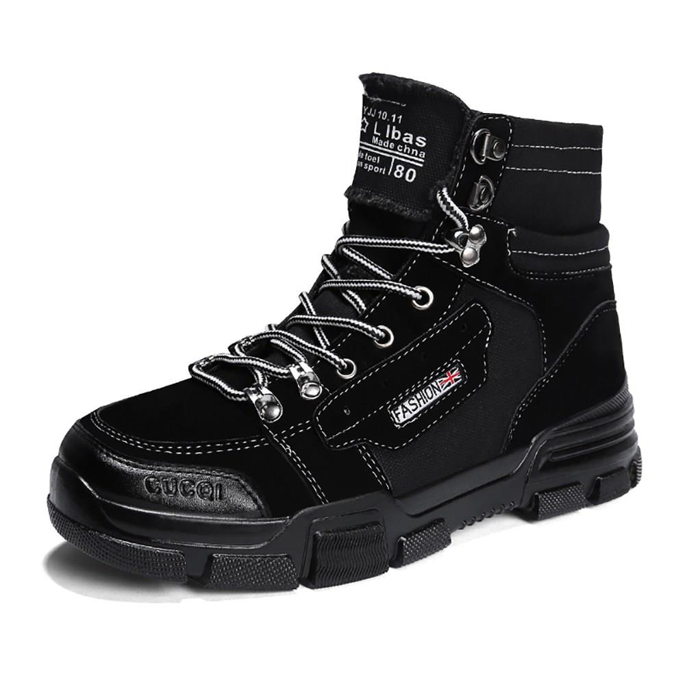 S2800 Men's Old Style Martin Boots EU43 Black