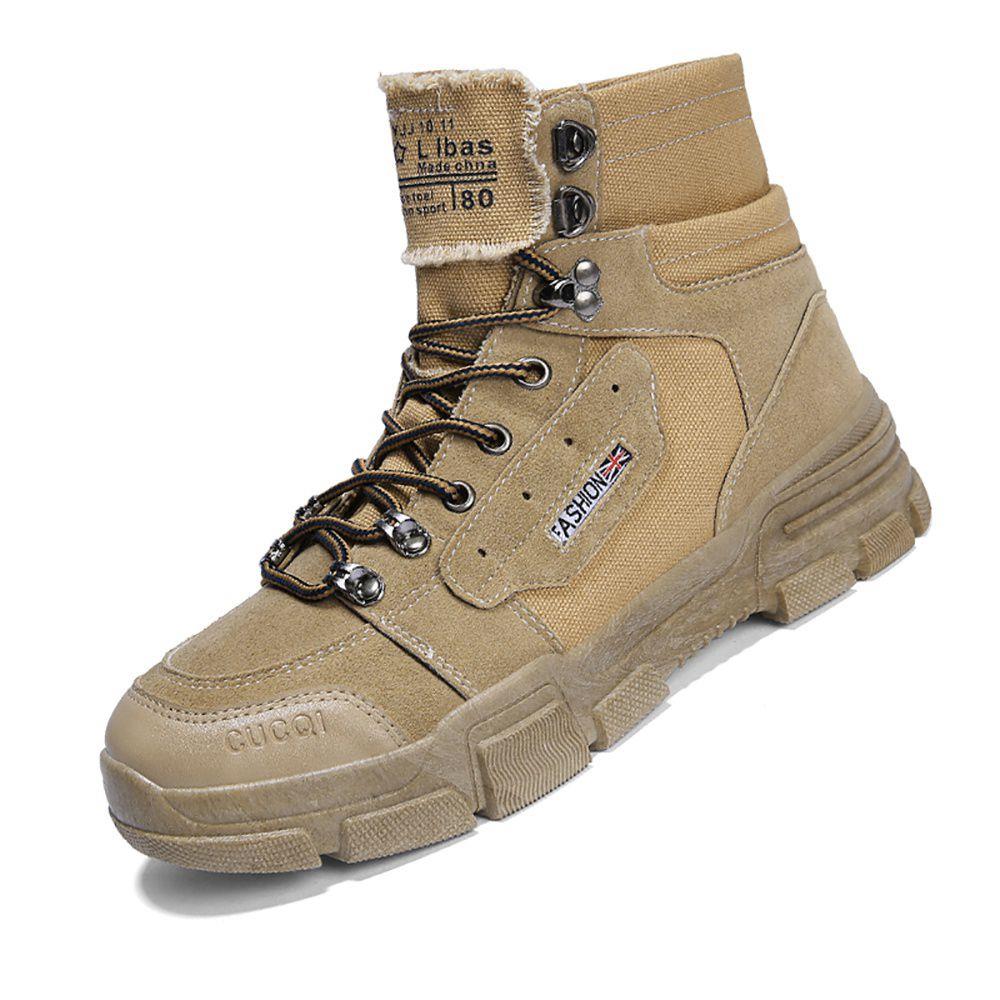 S2800 Men's Old Style Martin Boots EU43 Khaki