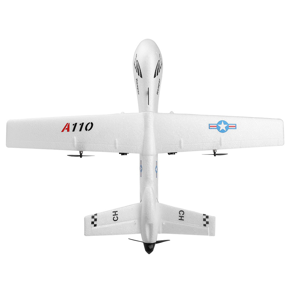 XK A110 Predator MQ-9 EPP RC Airplane RTF White