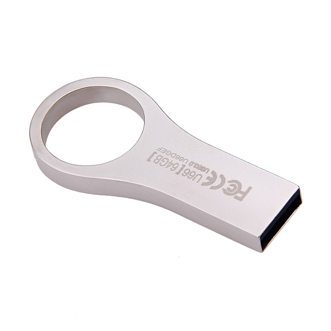 Eaget U66 64GB USB 3.0 Super Speed USB Flash Drive Silver