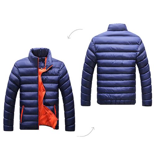 Men's Down Jacket Size 2XL Light Blue