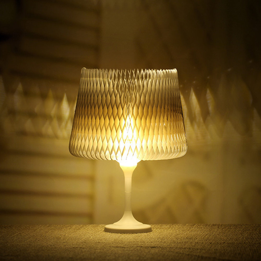 FUMAT Mini LED Table Lamp Folding Book Light White