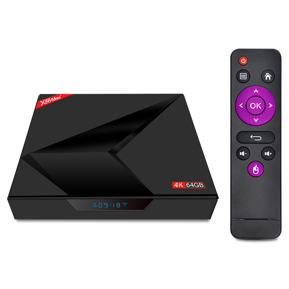 X88 MAX+ RK3328 Android 8.1 4GB/64GB TV Box
