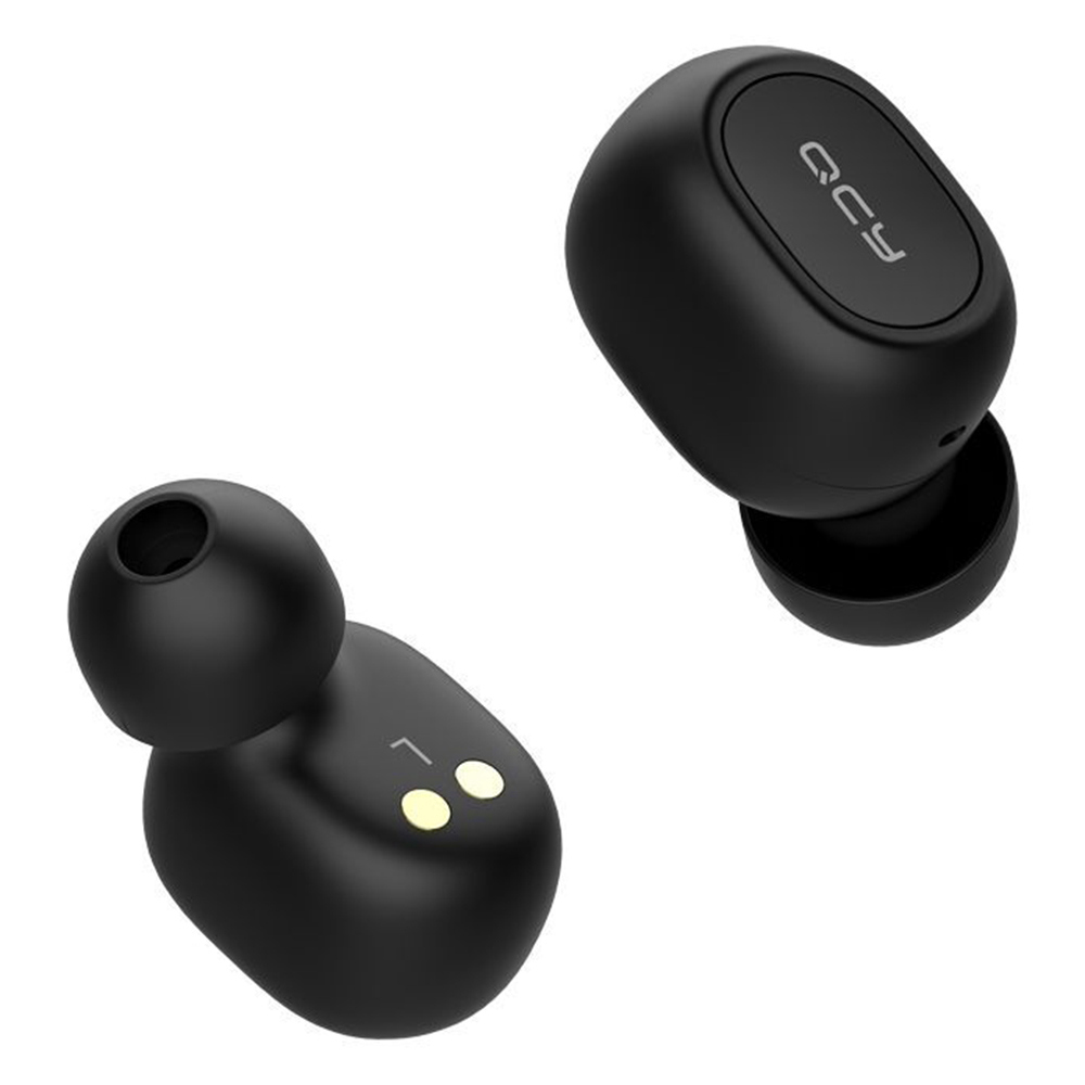 QCY T1C TWS Dual Bluetooth 5.0 Earphones Black