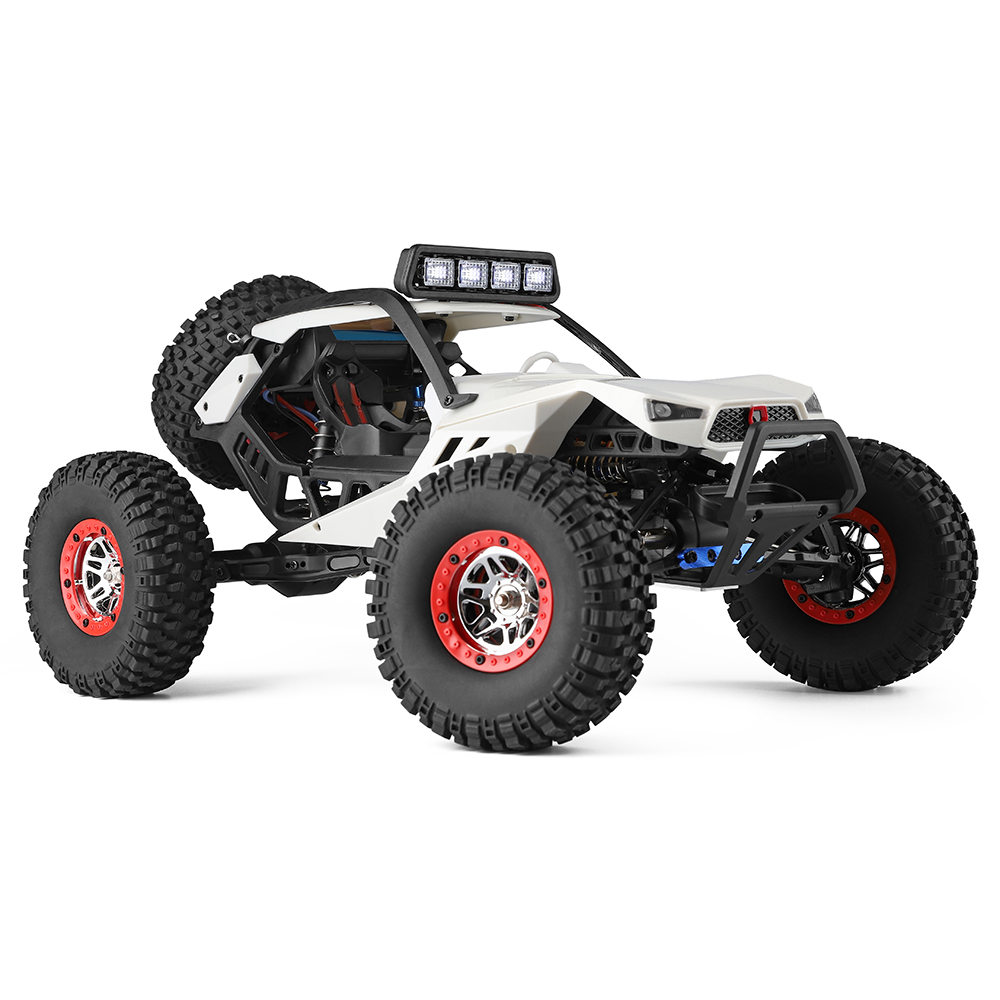 Wltoys 12429 RC Car with LED Lights RTR White
