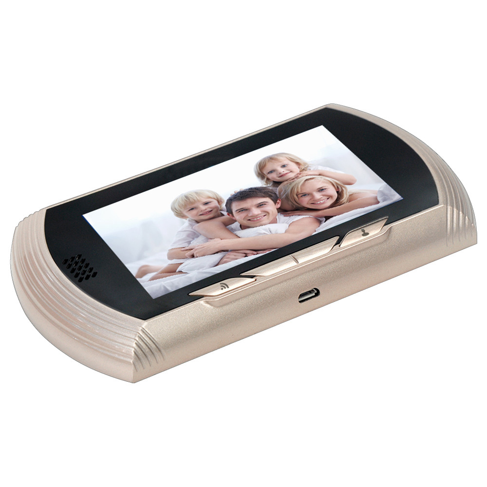 Danmini YB-43HD-MW Digital Peephole Viewer Camera Gold