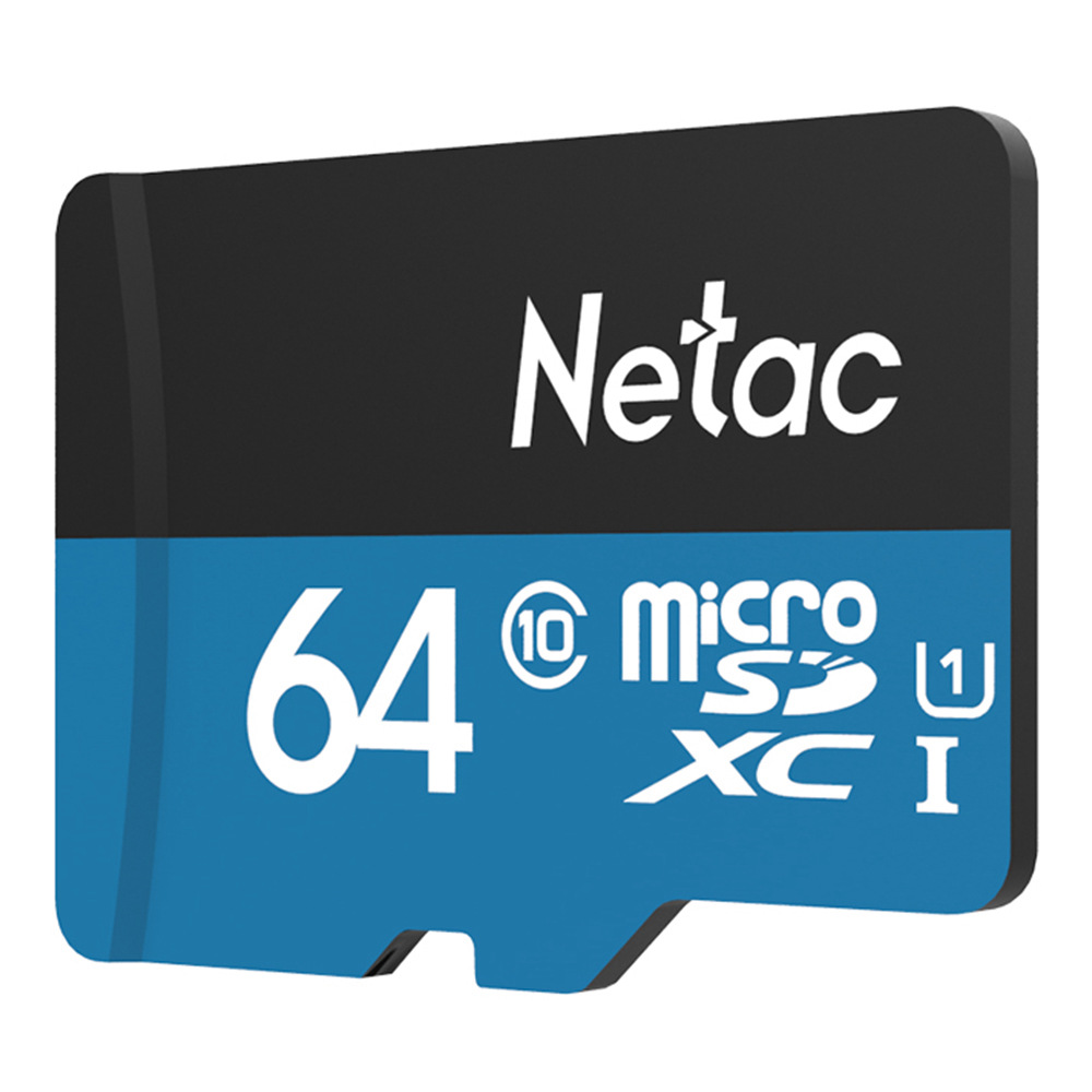 Netac P500 64GB Micro SD/TF Card Blue