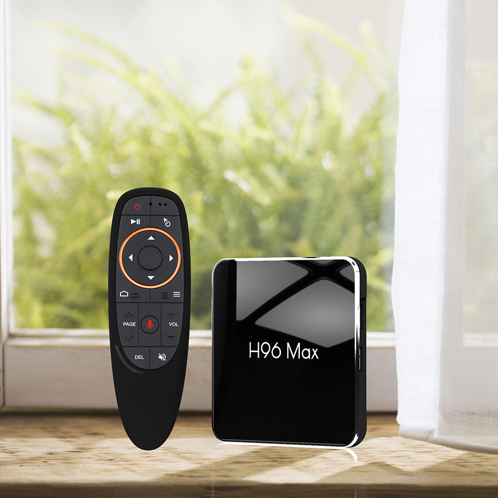 H96 MAX X2 S905X2 Android 8.1 4GB/64GB TV Box with Voice Remote