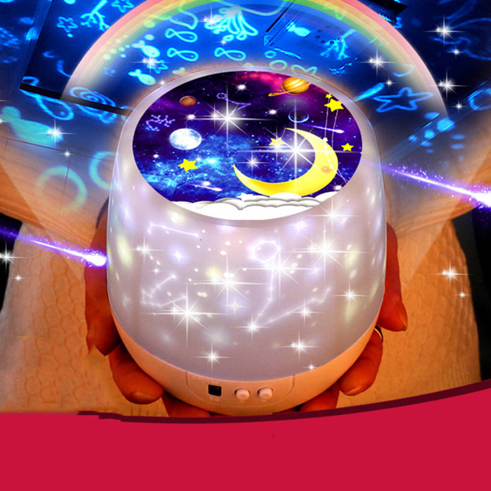 FUMAT Colorful Ambient Projector Lamp Multi-color