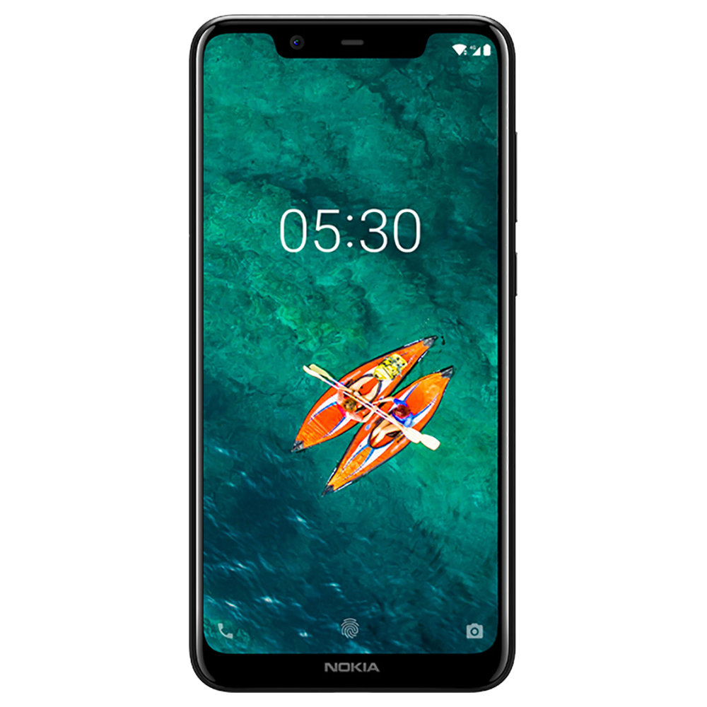 Global ROM Nokia X5 5.86 Inch 4GB 64GB Smartphone Black