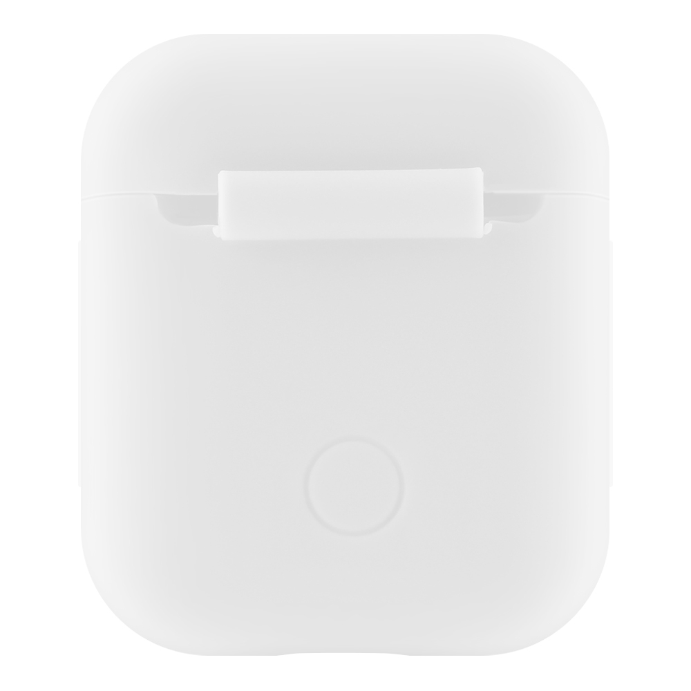 Silicon Case For Apple AirPods White
