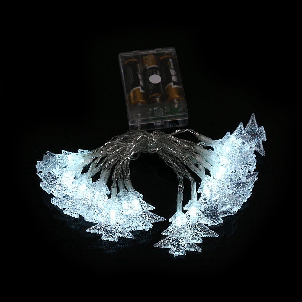 20PCS Christmas Tree LED String Lights White