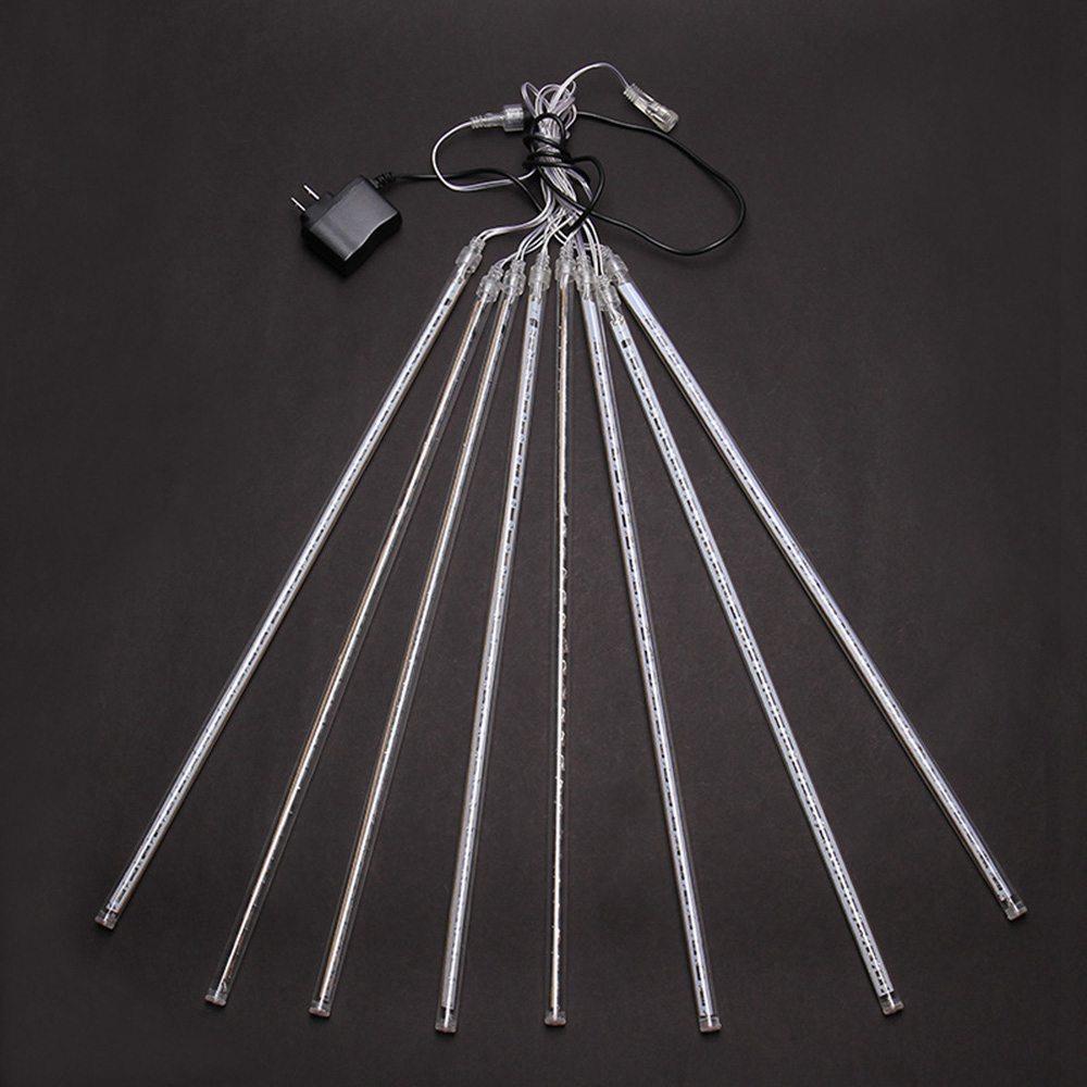 Meteor Shower Rain String Light LED Tube Multi-color US Plug