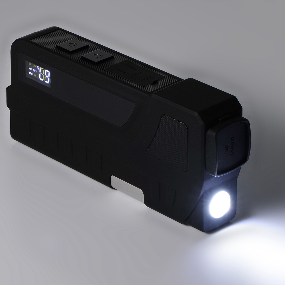 TC85 Portable Car Startup Energy Storage Power Supply 18000mAh Black