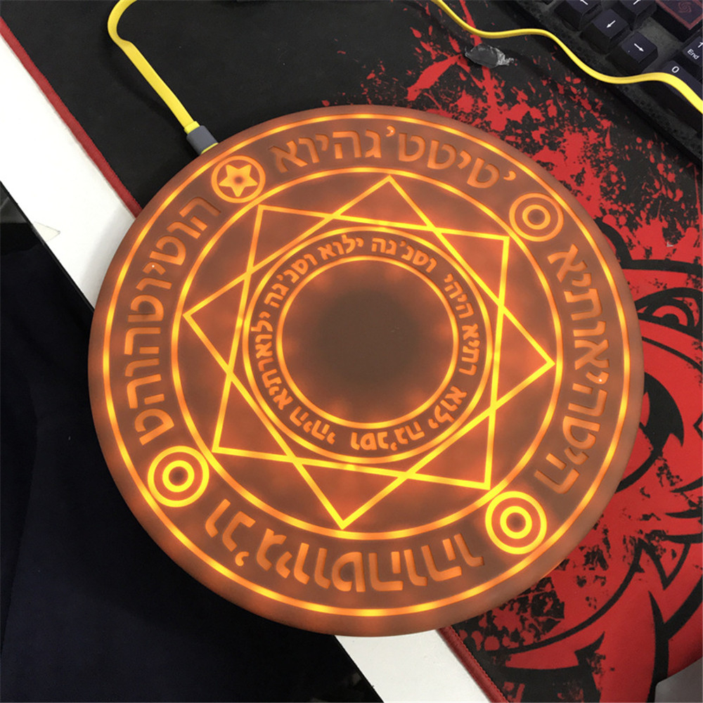 QI Magic Array 5W Wireless Charger Brown