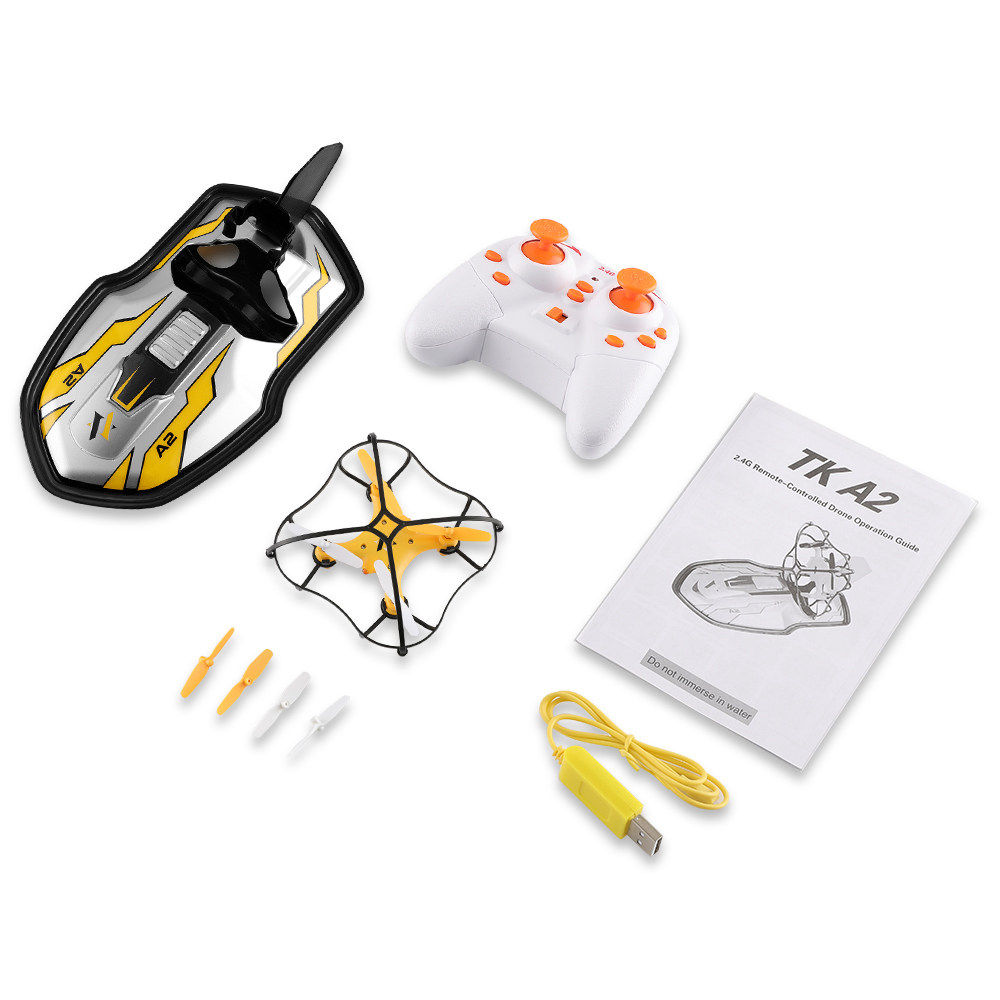 TKKJ A2 2.4G 4CH RC Drone Car RTF
