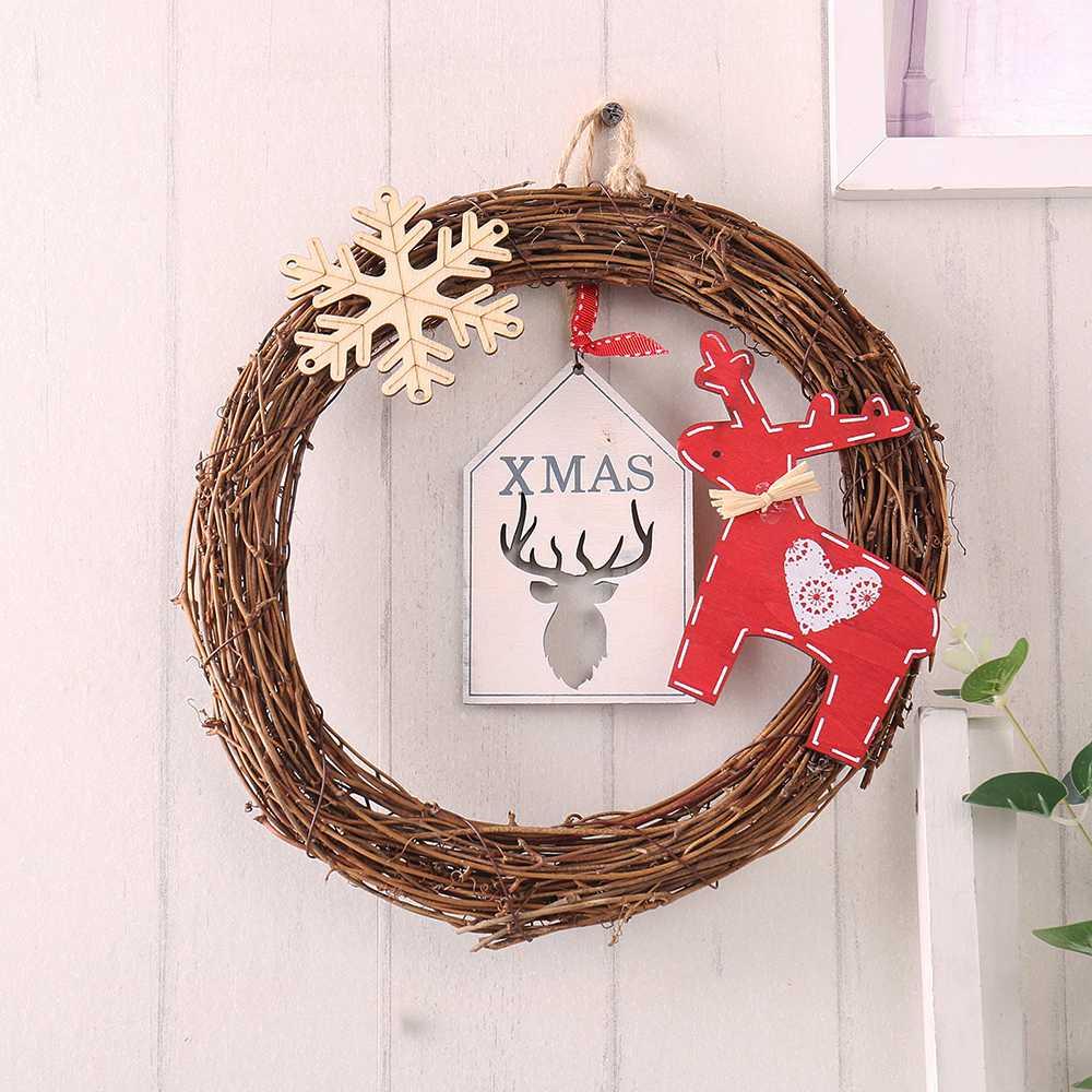 Wreath DIY Round Rattan String Light Warm White