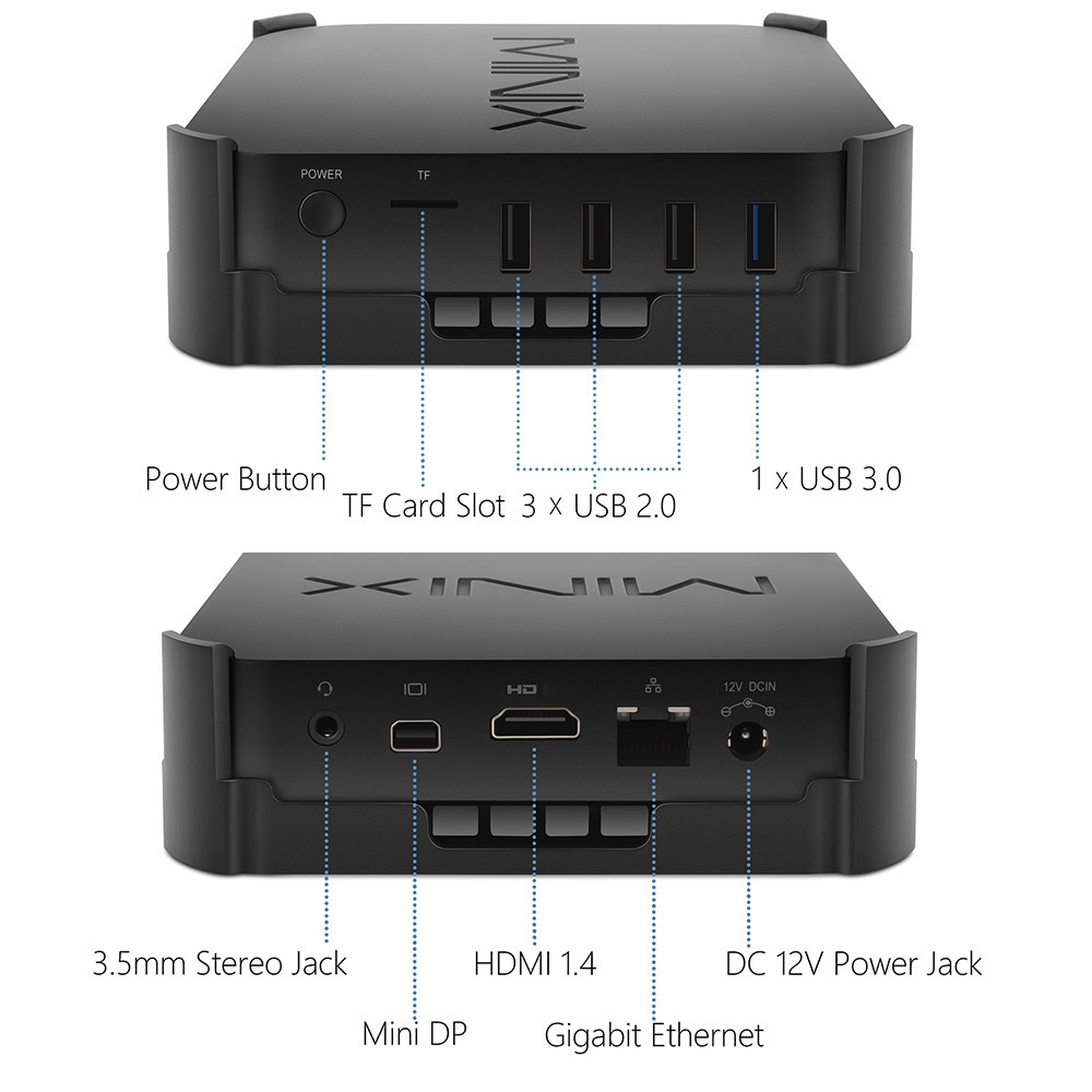 MINIX NEO Z83-4 Plus Intel X5-Z8350 Windows10 4GB/64GB Mini PC