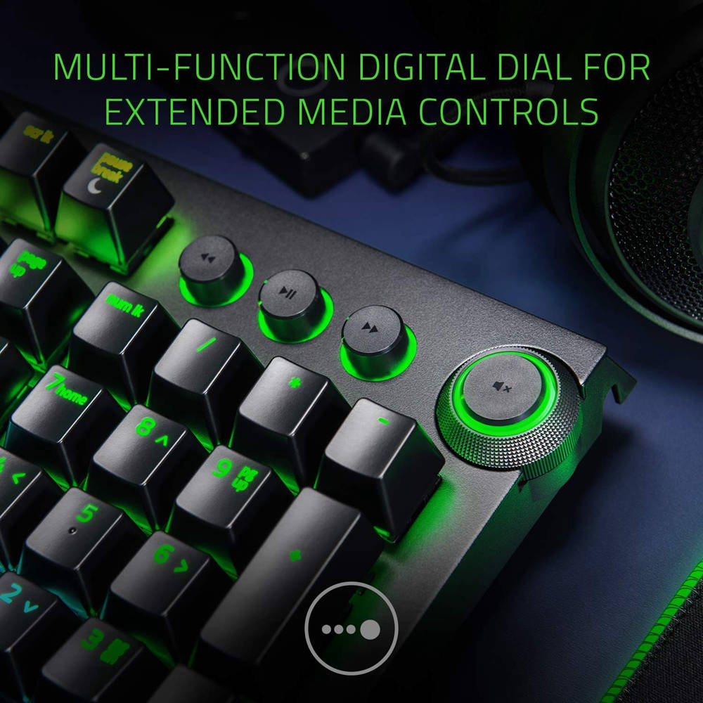 Razer BlackWidow Elite RGB Gaming Mechanical Keyboard Black