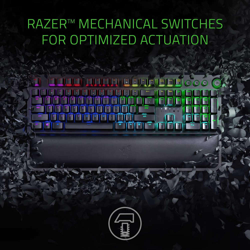 Razer BlackWidow Elite RGB Gaming Mechanical Keyboard Black