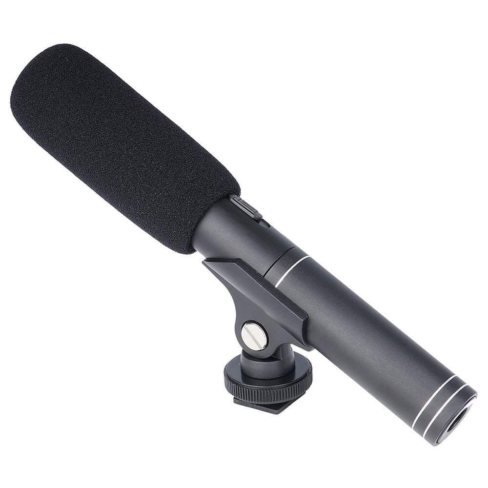 Yelangu MIC01 Outdoor Microphone Portable Audio Output Line Black