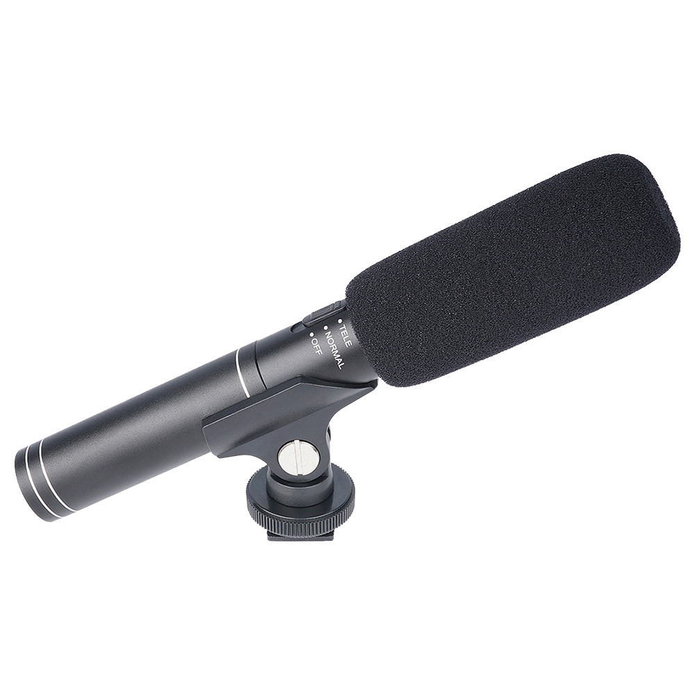 Yelangu MIC01 Outdoor Microphone Portable Audio Output Line Black