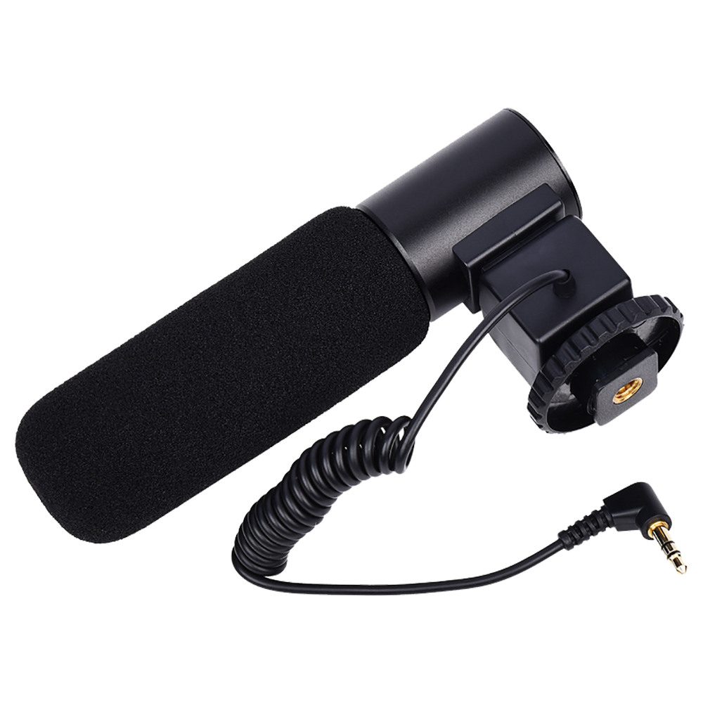 Yelangu MIC03 Wired Microphone Built-in Heart-shaped Pickup Black