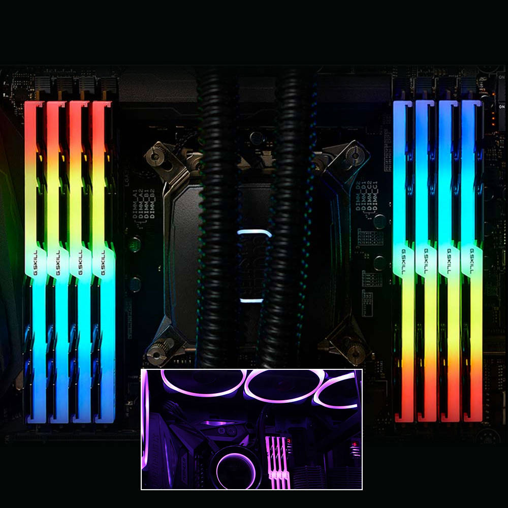 G.SKILL TridentZ RGB Series DDR4 3000MHz 8GB Memory Module Black