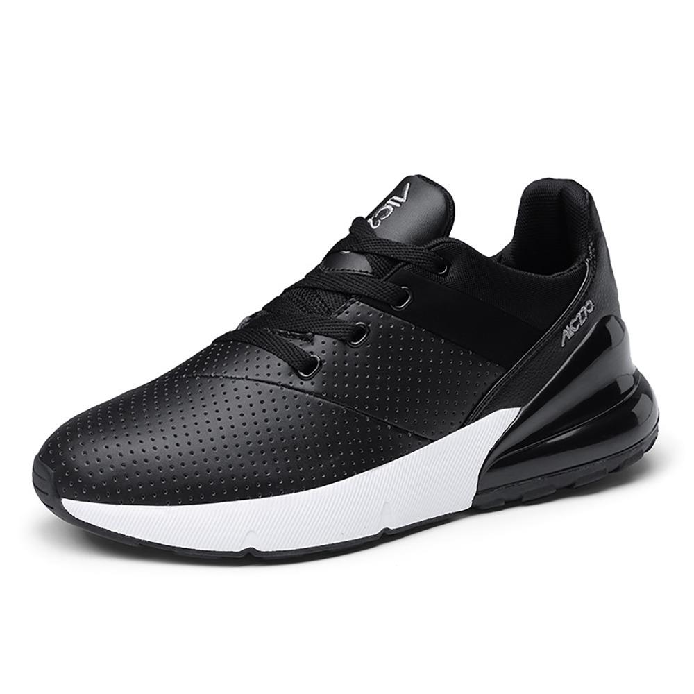 Men Mesh Running Shoes EU41 Black White