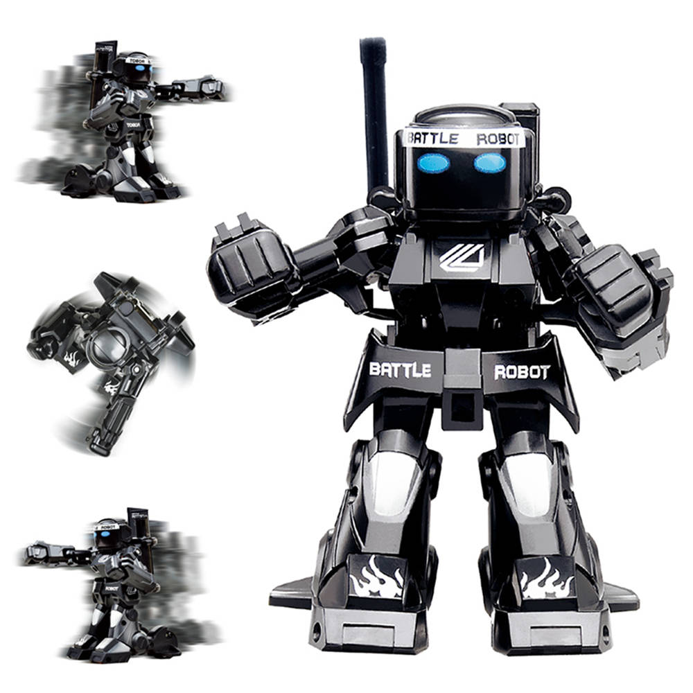 777-615 2.4G Body Sense Remote Control Battle RC Robot Black