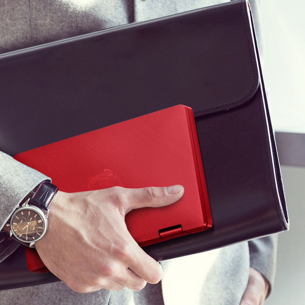 One Netbook One Mix 2S Yoga Pocket Laptop M3-8100Y 8GB 512GB Red