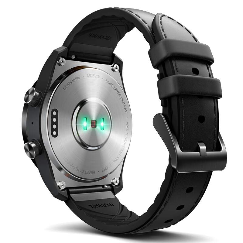 Ticwatch PRO Smart Watch 1.4 Inch OLED/LED Double Screens Black